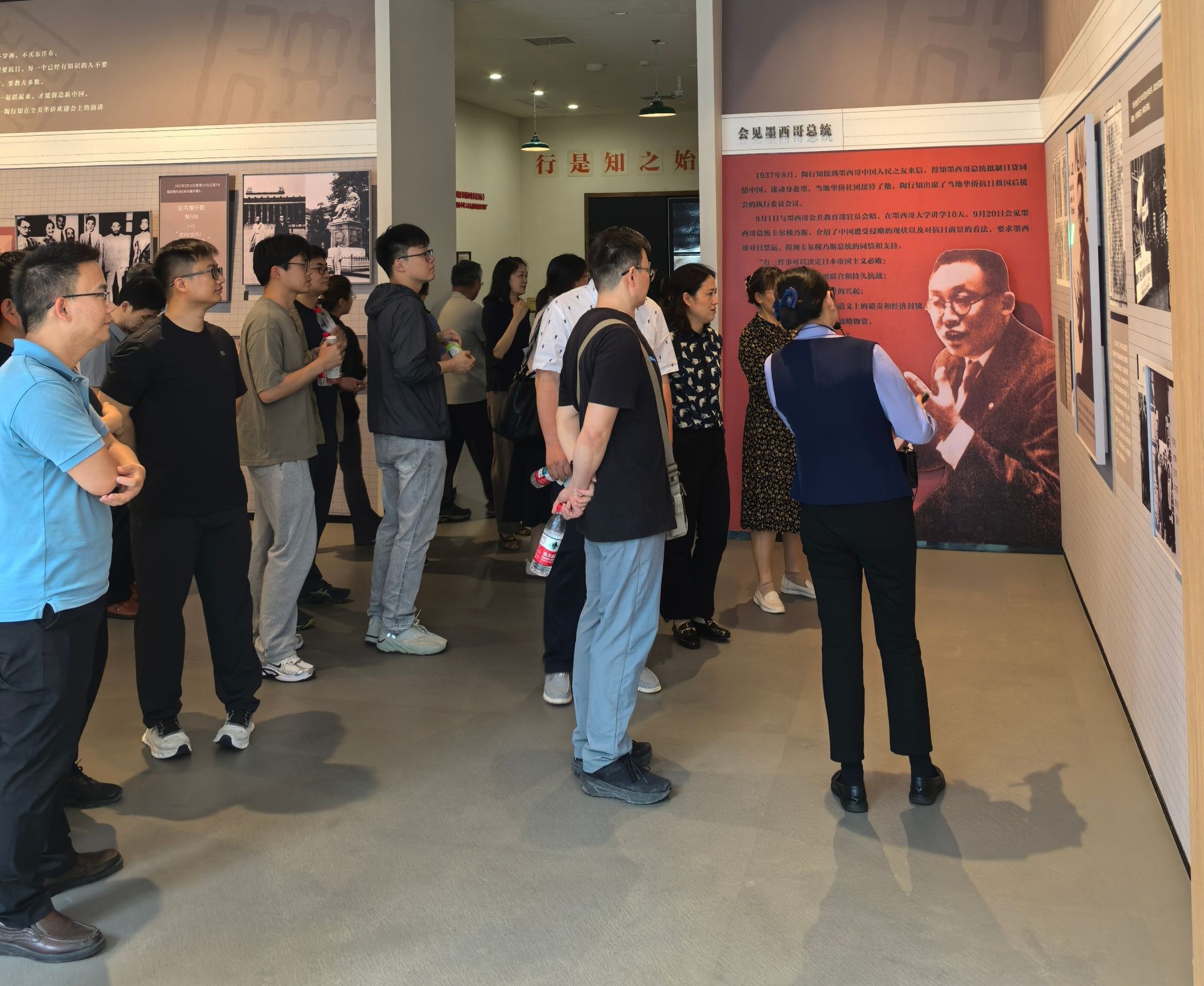 数理学院、密码学院赴行知园开展党风廉政暨师德师风研学活动-南京工程学院